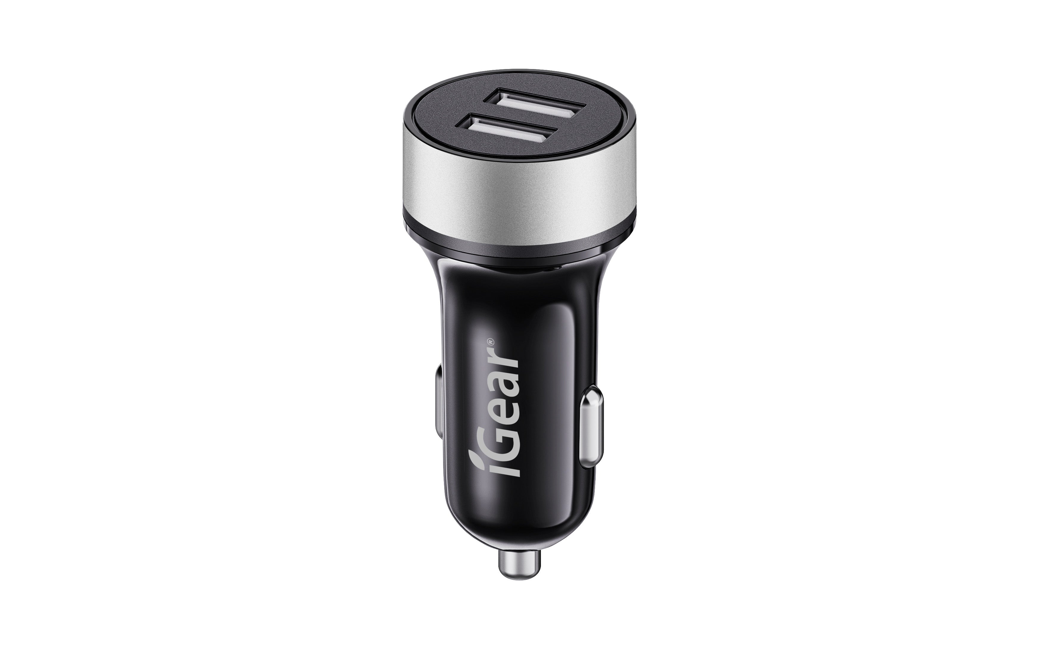 iGear | CHARGER AUTO 2.4AMP DUAL USB - BLACK – The Outback Op Shop ...